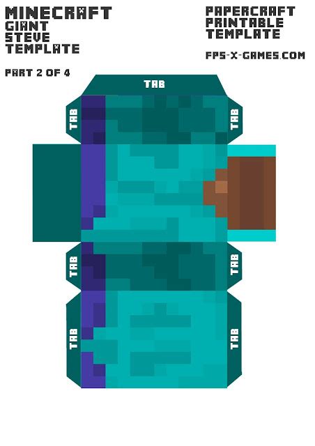 Eu Amo Artesanato Boneco Minecraft Com Molde