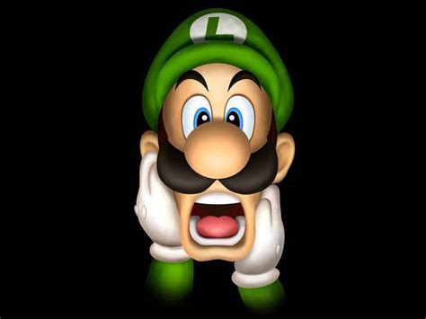 Download Luigis Mansion 3 Screaming Luigi Wallpaper