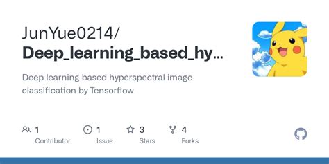 Github Junyue0214deeplearningbasedhyperspectralimage