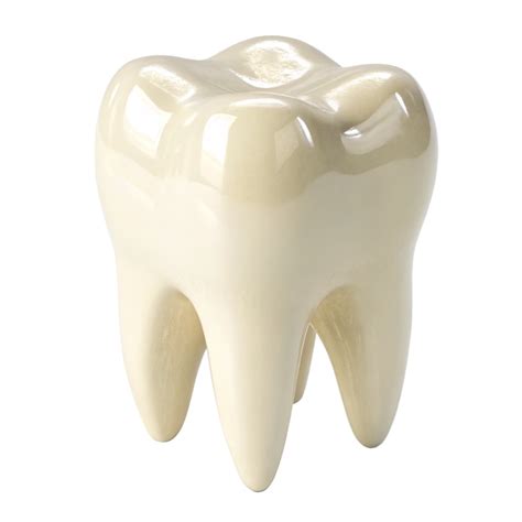 Single Molar Tooth Model With Smooth Surface And Detailed 60359117 Png