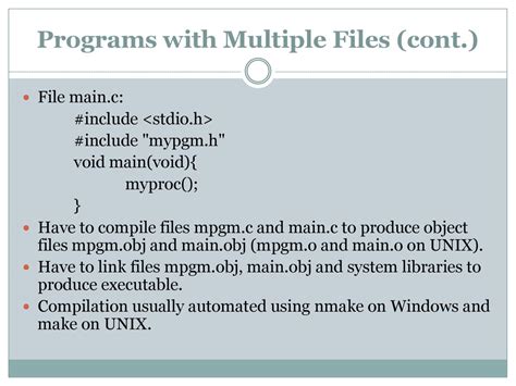 C Programming Language Ppt Download