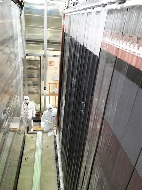 Supernemo Source Foils Installed