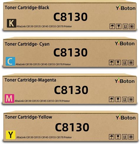 Genuine Xerox 4 Color Toner Cartridge Set For Altalink