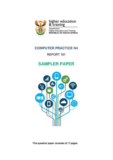Computer Practice N4 2021 Dhet Sampler Paper Computer Practice N Report 191 Sampler Paper This