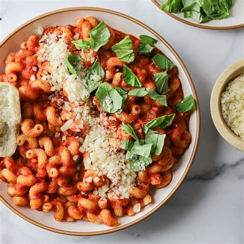 Cavatappi Pasta With Marinara Easy Recipe Southern And Modern