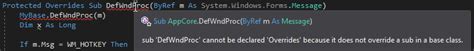 Vb Net Register Hotkey Without A Form Can It Be Done Using