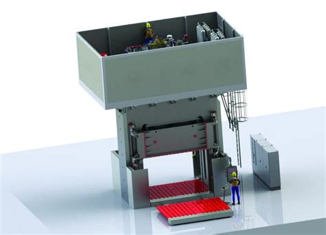 Itsa New Hydraulic Press Of 30000 Kn Press Force