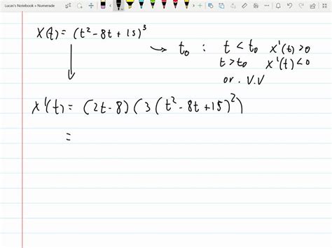 solved an object moves along a coordinate line its position at each