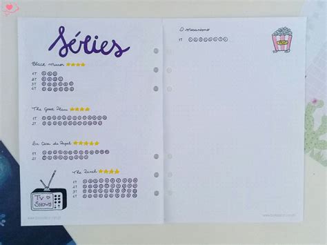 Minhas Listas E Coleções No Bullet Journal Beda 25 Sonhos Após Dezoito
