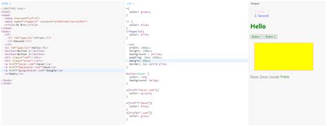 html css 개념1 선택자와 block
