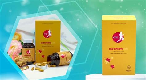Viên Nhân Sâm Cnd Ginseng Gold SẢn PhẨm Droppii