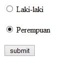 Membuat Form Dengan Radio Button Pada Html Qodia