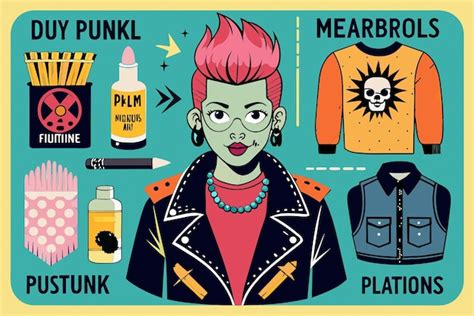 Premium Photo DIY Punk Fashion Tutorial Video Series