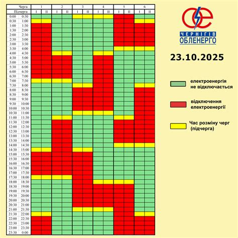 Графік відключення світла 21 січня 2023 року перелік міст Chas News