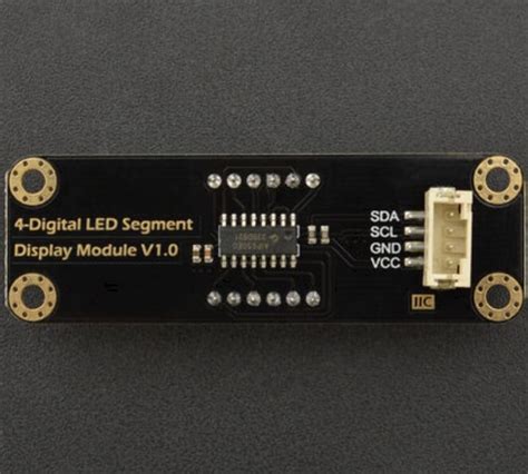 Dfrobot Gravity Grünes 4 Digit 7 Segment Led Display Digitec