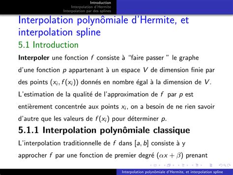 Solution Numerical Analysis Hermite Polynomial Interpolation And