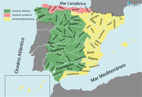 TEMA 5 LAS AGUAS Y LA RED HIDROGRÁFICA