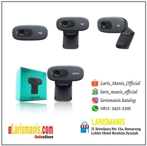 Webcam Logitech C270 HD Logitech Web Cam C 270 HD Original Asli Resmi Orbit Co Id