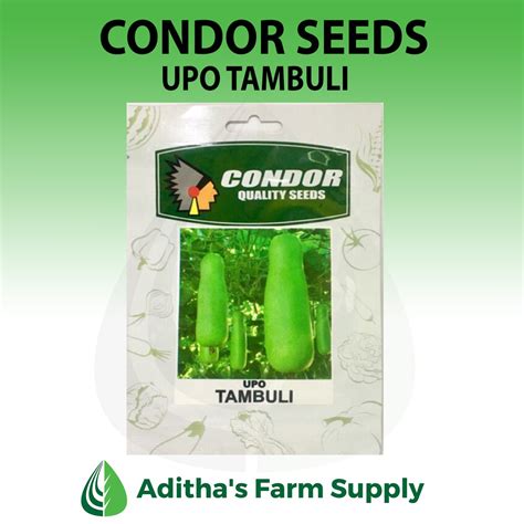 Condor Seeds Tambuli Upo Bottle Gourd 7 Grams Shopee Philippines