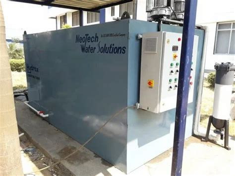Domestic Sewage Treatment Plant Automation Grade Semi Automatic 05