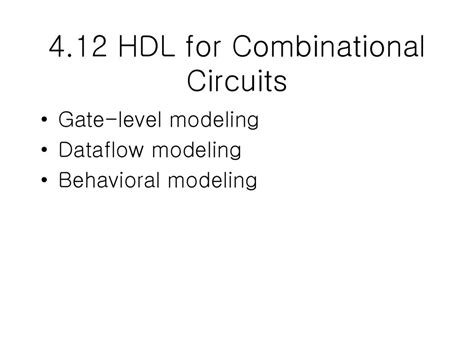 Chapter 4 Combinational Logic - ppt download
