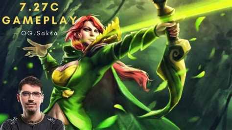 Ogsaksa Windranger Support Patch 727c Player Perspective Dota 2