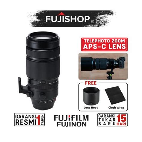 Promo Fujifilm XF 100 400mm F4 5 5 6 R OIS WR Fujinon Garansi Resmi