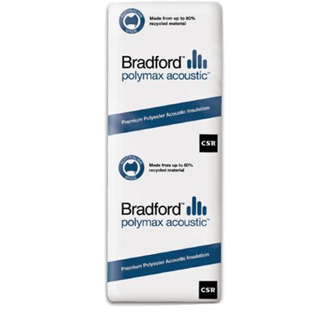 Polymax Acoustic Batts Insulation Bradford Csr Bbs