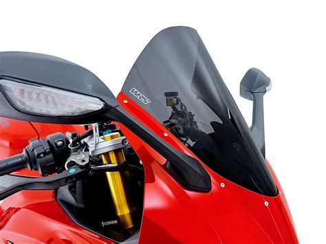 Du044fs Wrs Dark Smoked Race High Windscreen 60mm Ducati Panigale V2