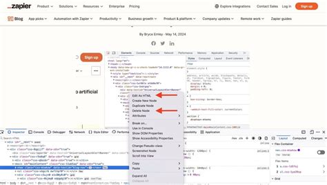 Inspect Elements In Chrome Safari Firefox And More
