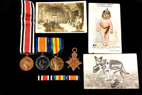 Lot 751 A Wwi Royal Garrison Artillery Group