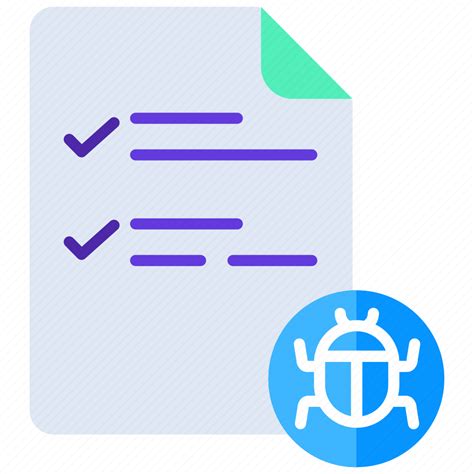 Bug Defect Document File Corrupted Hack Virus Icon Download On Iconfinder