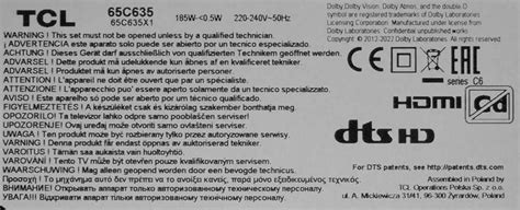Test I Recenzja Telewizora Tcl 65c635 Geex