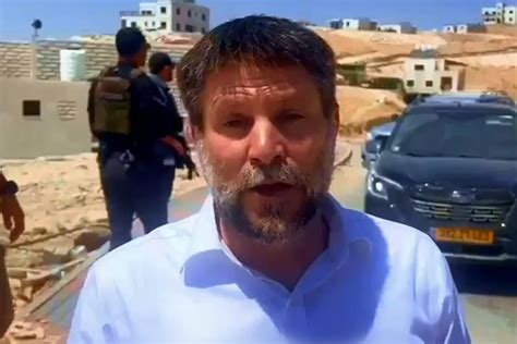 Smotrich Launches Annexation Campaign To Expel Palestinians From ‘area