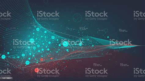 Visualization Digital Flow Of Information Processing And Structuring Big Data For Analysis And