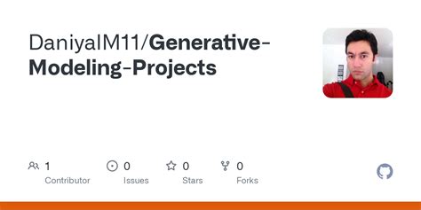 Github Daniyalm Generative Modeling Projects