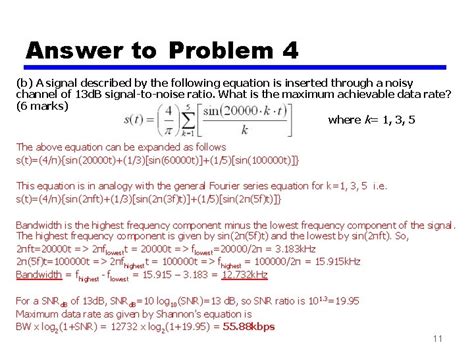 Data Communications Computer Networks Assignment 1 Solutions Fall