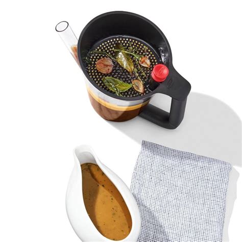 Oxo 4 Cup Plastic Fat Separator Gray 1 Ct Shipt