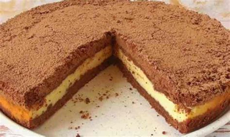 Tort Cu Branza De Vaci Si Cacao Foarte Gustos Si Cremos