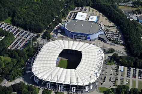 Luftaufnahme Hamburg Stadion Volksparkstadion Des Hamburger Hsv In