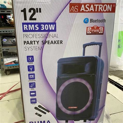 Promo Speaker Portable Asatron Puma 12 Inch Diskon 23 Di Seller Ryoma