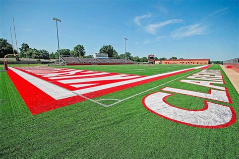 United Turf And Track Claremore High School Football Field