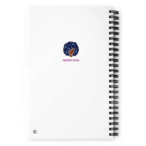 Spiral Notebook Nerdy Diva