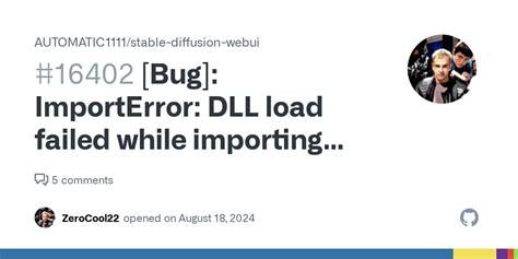 Bug Importerror Dll Load Failed While Importing Onnxcpp2pyexport · Issue 16402