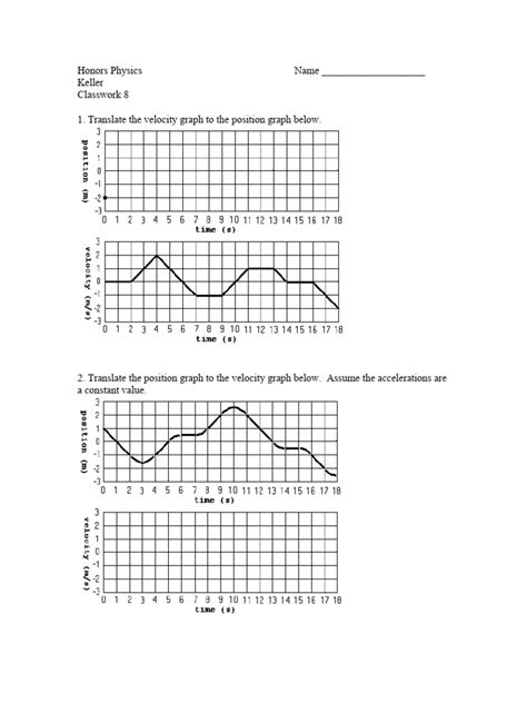 Honors Physics Classwork 8 Pdf Language Arts And Discipline History