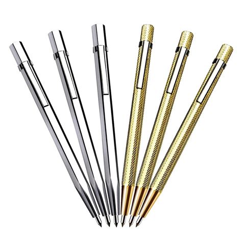 6 Pcs Tungsten Carbide Tip Scribe Metal Etching Pe Grandado