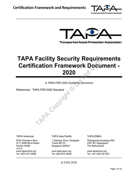Tapa Fsr Certification Framework Document Master V3 Watermark 003
