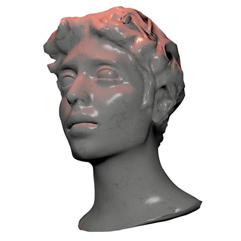 3d Model Ancient Roman Bust Statue Turbosquid 1990190
