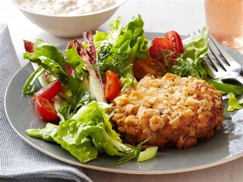 Crab Cakes With Herb Salad Recipe Food Network Kitchen Food Network