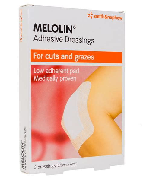 Melolin Non Adherent Dressing Physical Sports First Aid